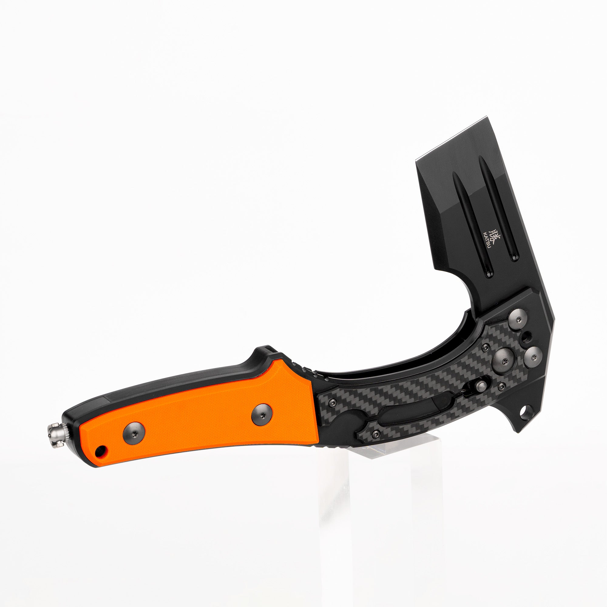 KATSU FA01, Axis Lock Folding Battle Axe, Sakura Blade Nemoto Design– KATSU KNIVES