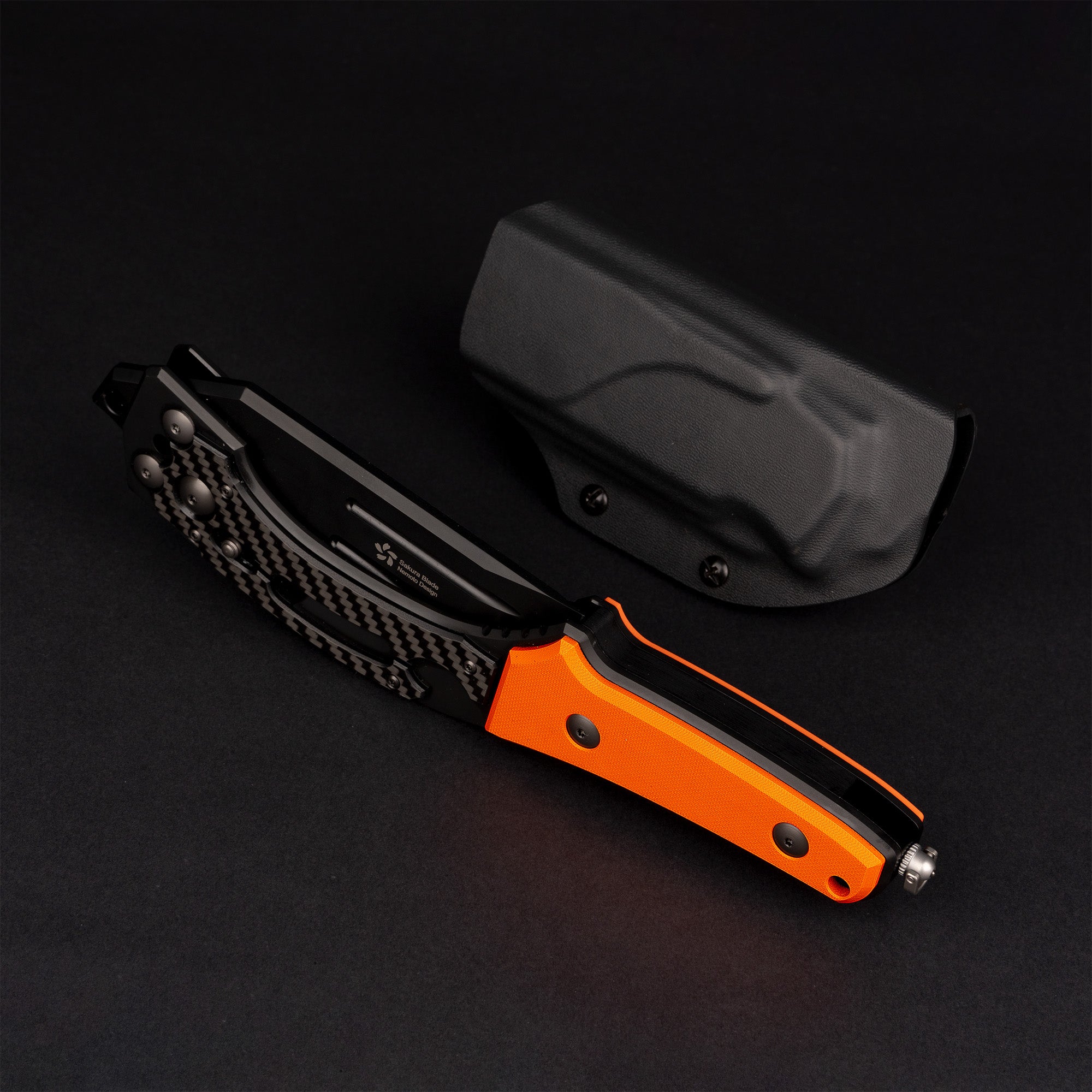 KATSU FA01, Axis Lock Folding Battle Axe, Sakura Blade Nemoto Design ...