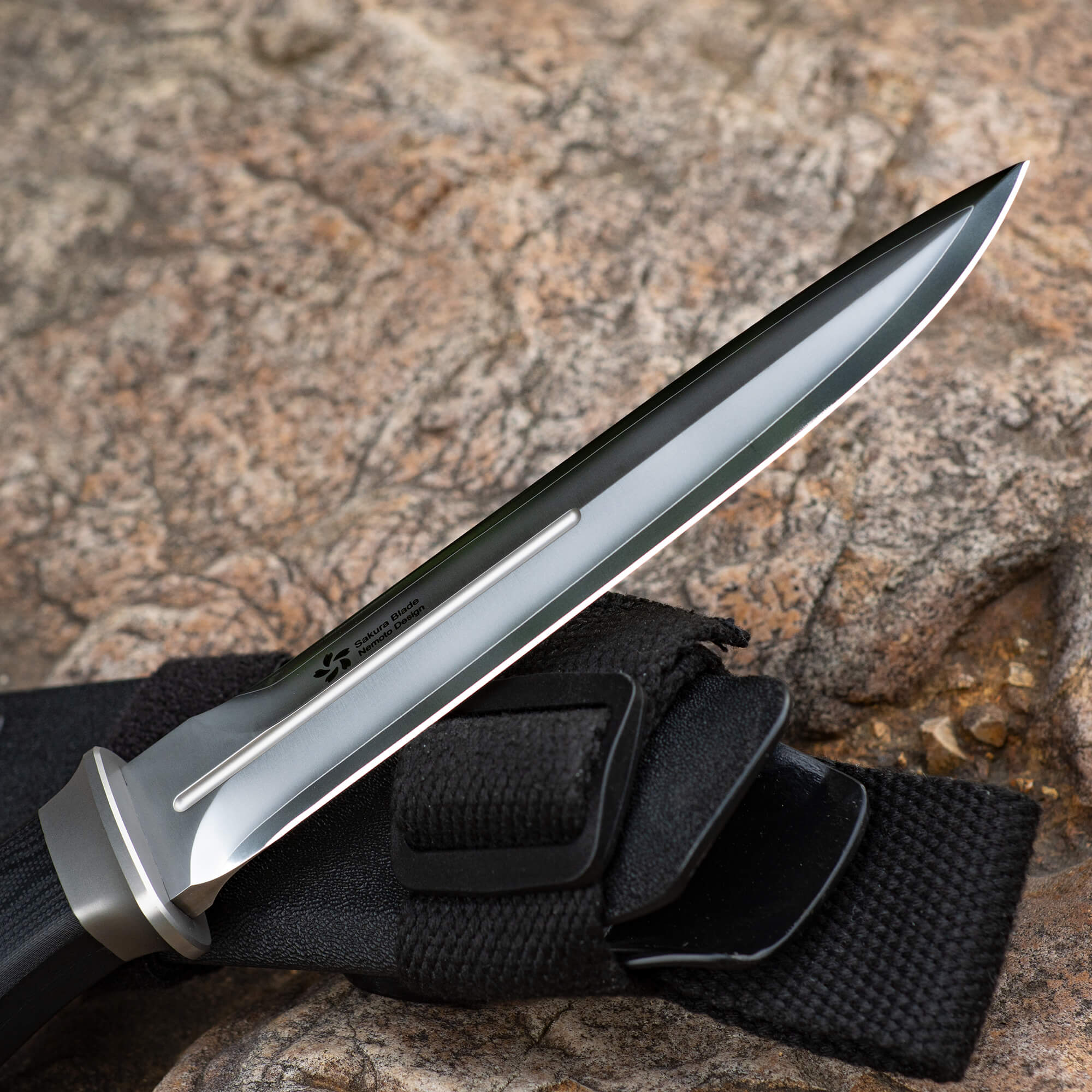 KATSU FB04, SLD-MAGIC Steel Small Fixed Blade Knife, Kydex Sheath, Sak ...