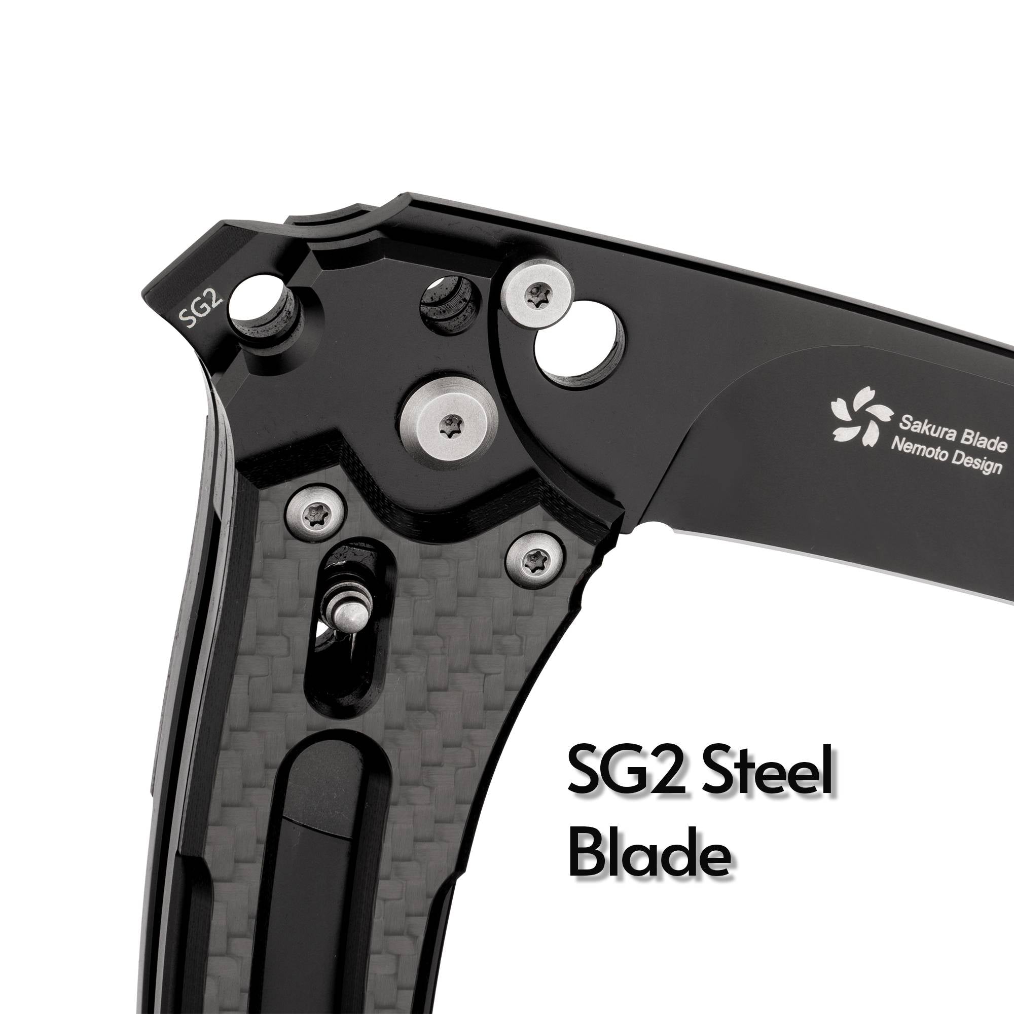 KATSU FS01, Axis Lock Folding Battle Kama/Sickle, Titanium Alloy Main ...