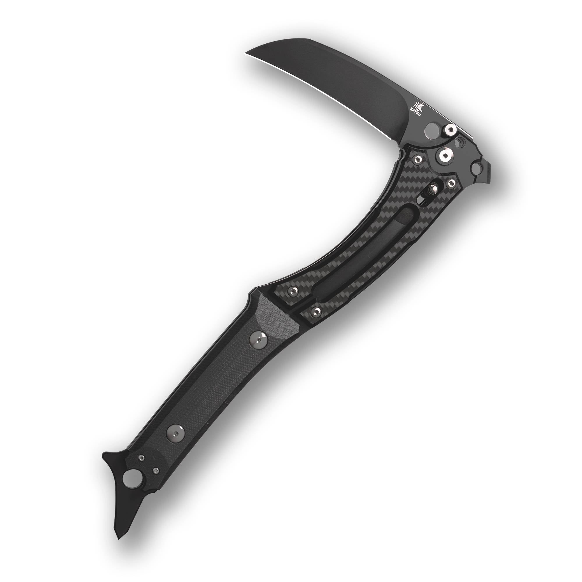KATSU FS01, Axis Lock Folding Battle Kama/Sickle, Titanium Alloy Main ...